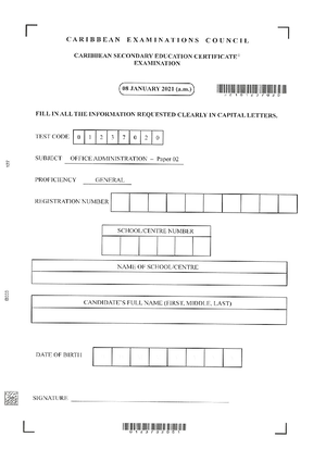 HSB January 2006 P2 Solutions - Human and Social Biology Past Paper ...