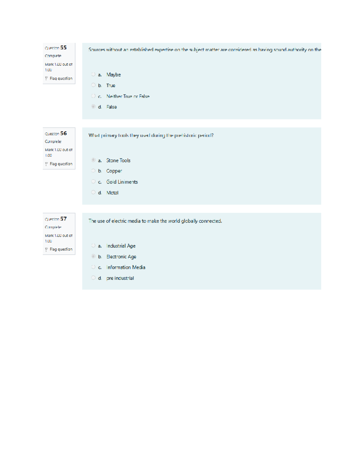 Exam Questions: Overview of Authority, Tools, Media & Libraries - Studocu