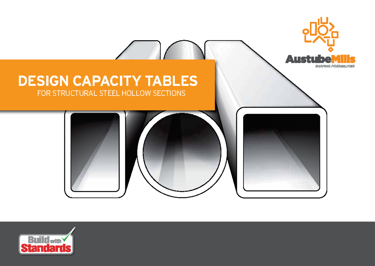 Design Capacity Tables for Structural Steel Hollow Sections (AUSTUBE ...
