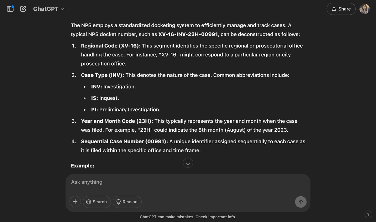 NPS Docket Number Breakdown: Understanding Case Histories and Codes - Studocu