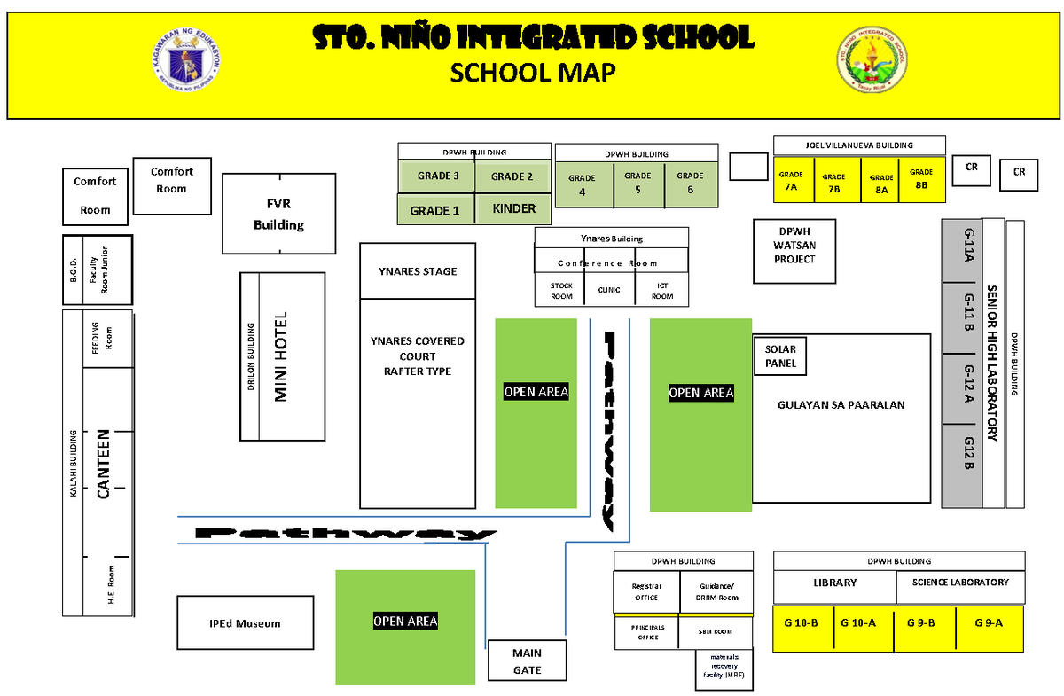 SNIS School Map Overview and Layout Guide - Studocu