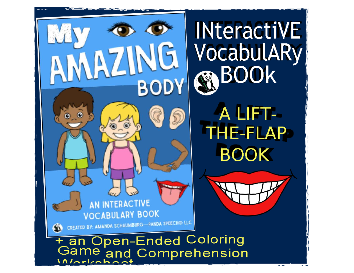 Interactive Vocabulary Book: Lift-the-Flap Human Body Game - Studocu