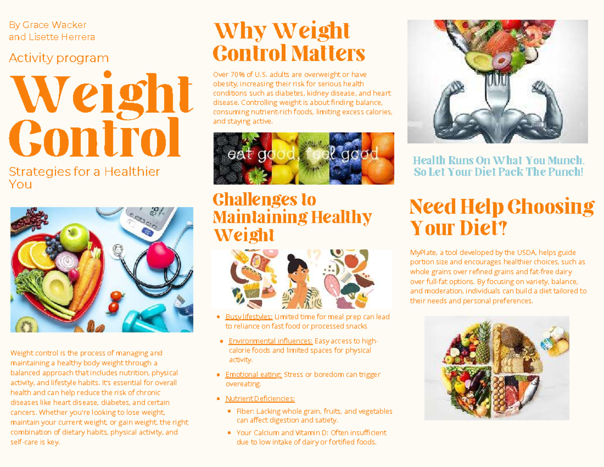 Weight Control Strategies: A Comprehensive Guide to Healthy Living ...