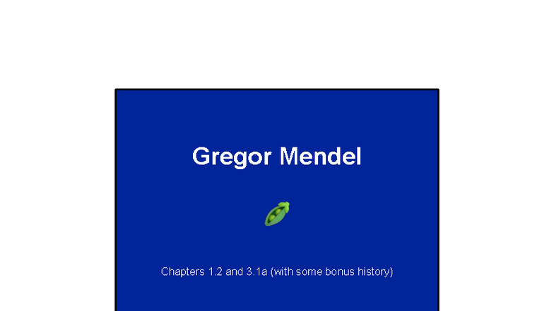 Mendel's Experiments on Plant Hybrids: Understanding Heredity Theory ...