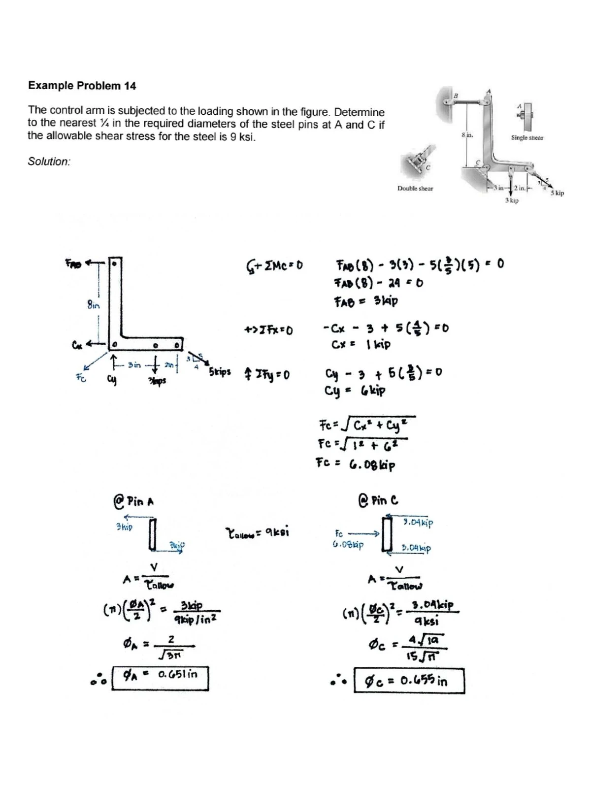 Strema - Mechanics: Example Problems on Pressure Vessels and Stresses ...