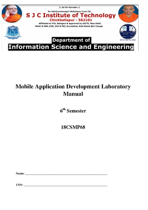 Cse (ai & ml) - JNTU - Studocu