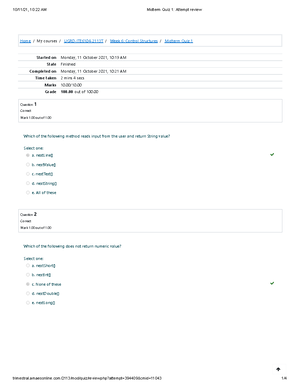 Datacomm 2 midterm exam - Home/My courses/ UGRD-IT6223-2133T / Midterm Examination/ Midterm Exam ...