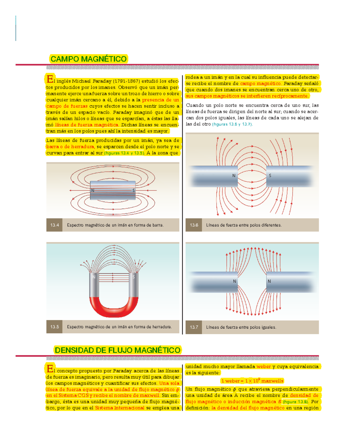 Magnetismo y Campo Magnético: Conceptos Clave y Ejercicios - Studocu