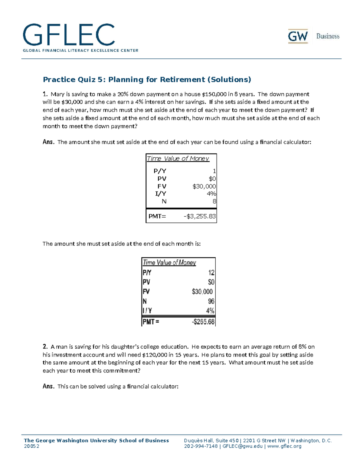 Lecture 5 Practice Quiz solutions - Practice Quiz 5: Planning for ...