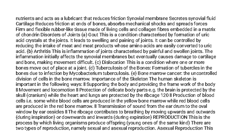Simply Biology IN Conjunction-43: Joint Disorders & Reproduction ...