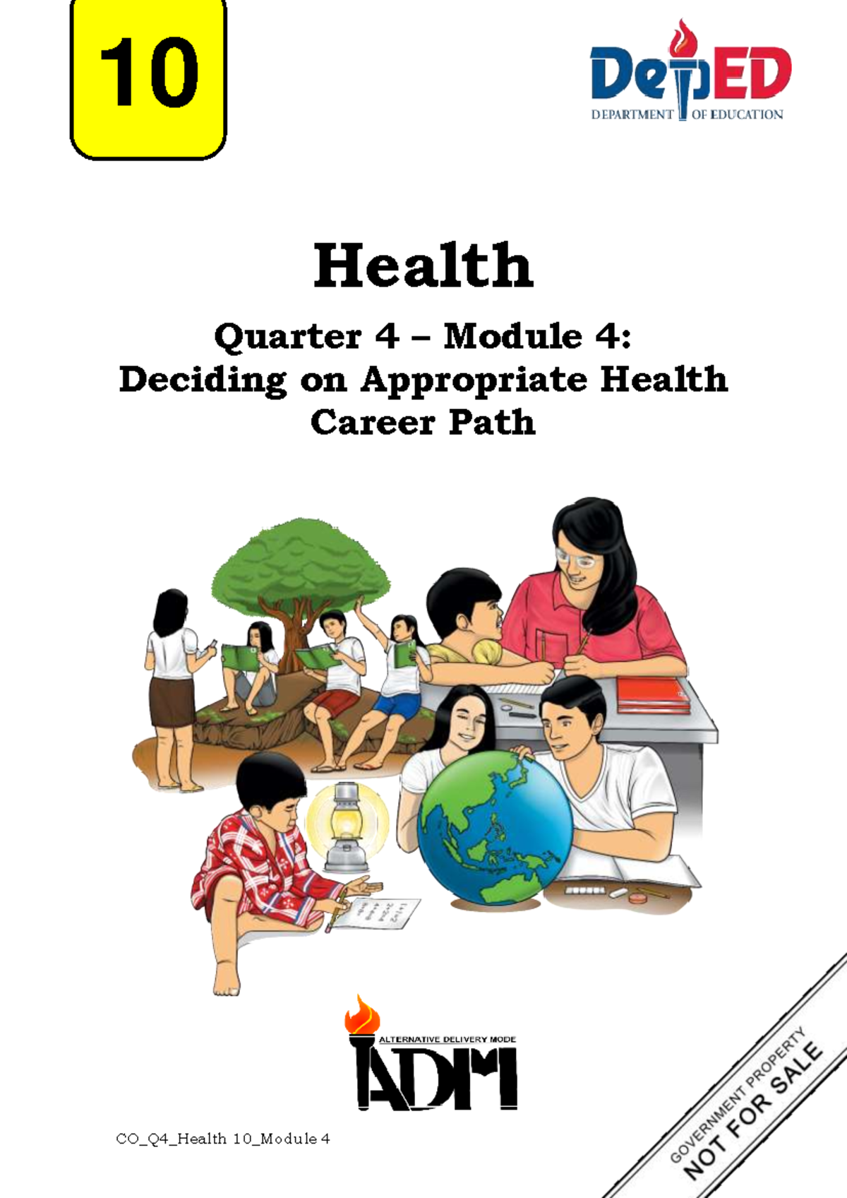 Health 10 Q4-Mod4 Deciding On Appropriate Health Career Path - CO_Q4 ...