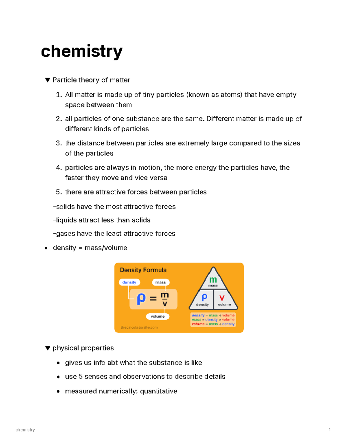 Gr 9 Chem: Key Concepts on Matter, Properties, and Reactions - Studocu