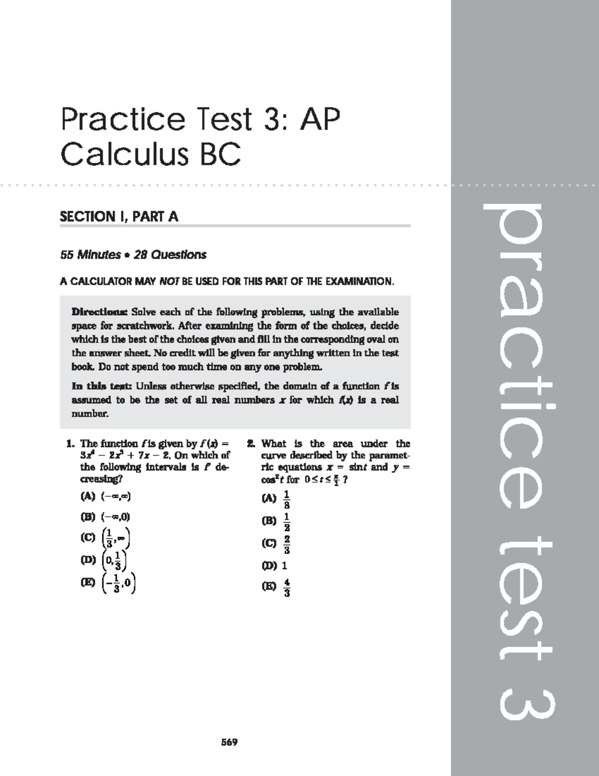 AP Calculus BC - Complete Practice Exam with Detailed Answers - Studocu