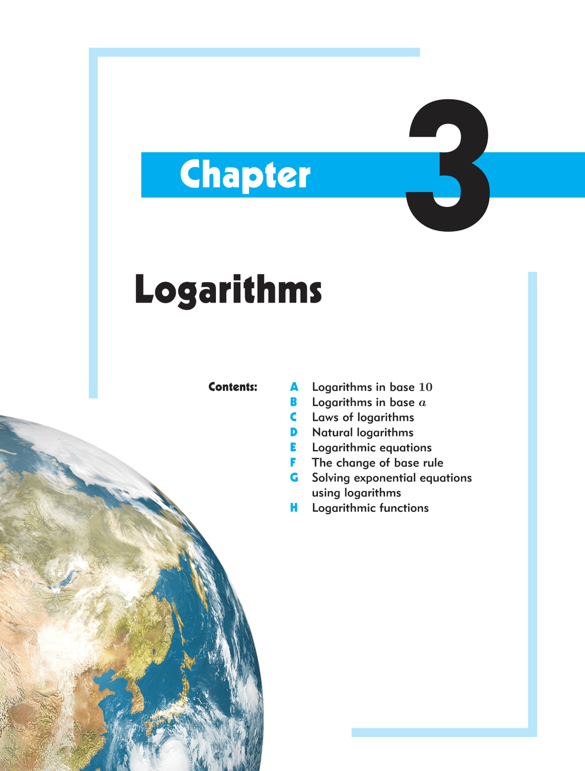Chapter 3: Logarithms - Understanding Concepts and Applications - Studocu