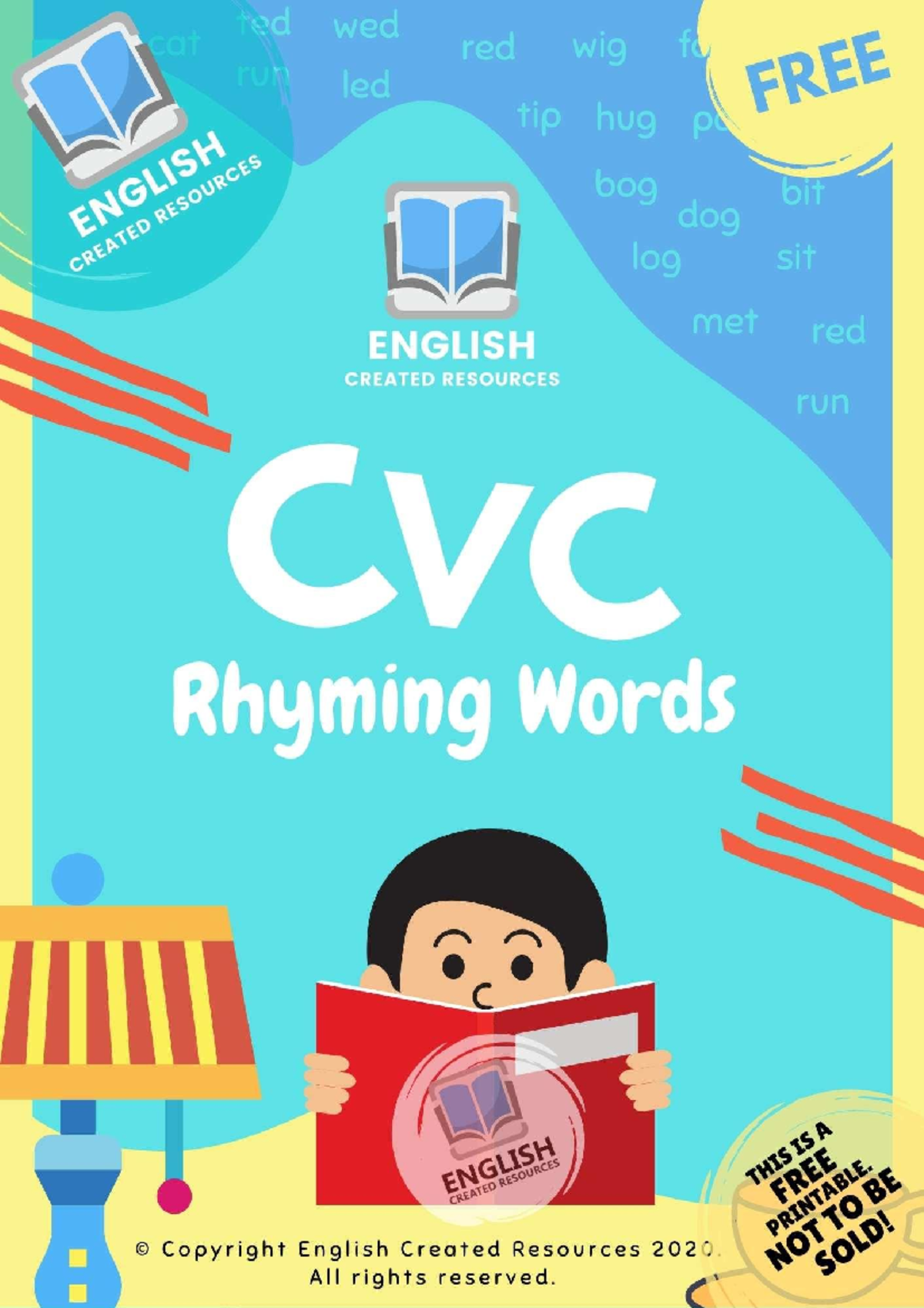 CVC Rhyming Words Activities - ENGLISH CREATED RESOURCES - Studocu