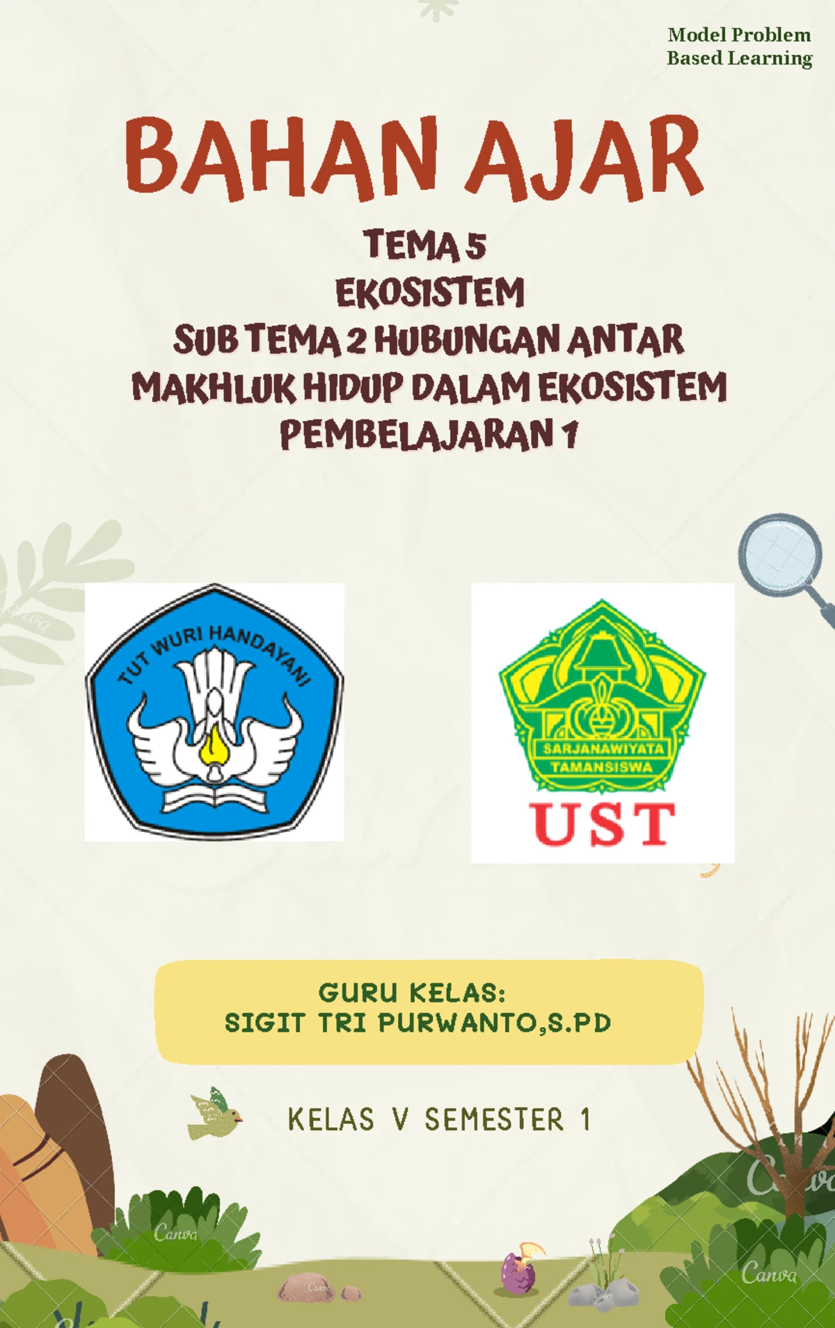 Bahan Ajar Sigit Tri Purwanto PGSD 001 - Sigit Tri Purwanto,S. BAHAN ...