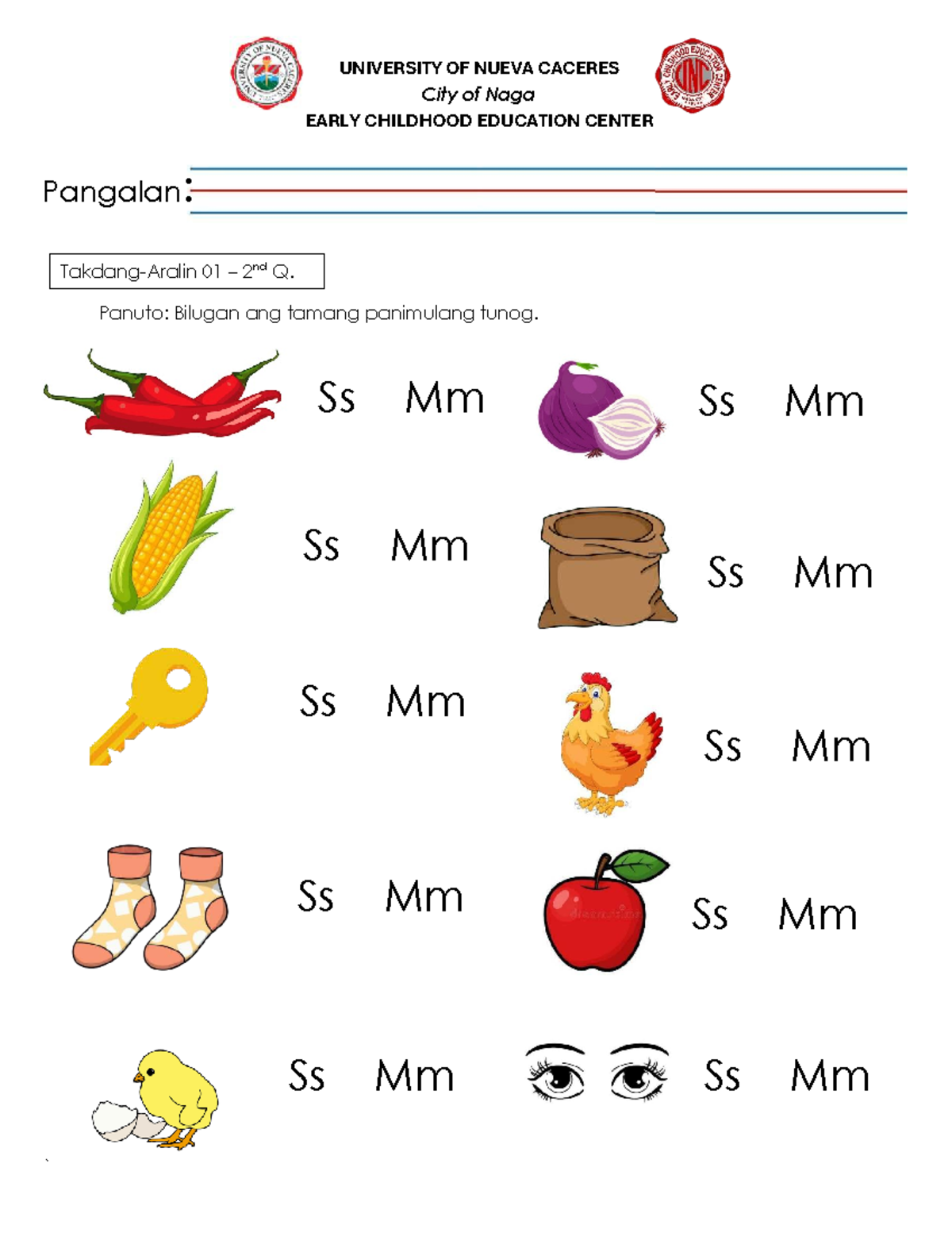 Fil TA1-2 Titik-Ss-Mm - Practice sheet for kids - Elementary Filipino 3 ...