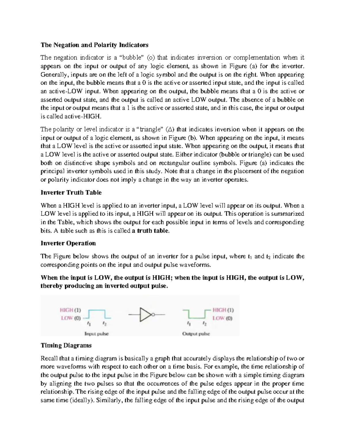 Logic Gates Overview: Negation, AND, OR, and NAND Functions - Studocu