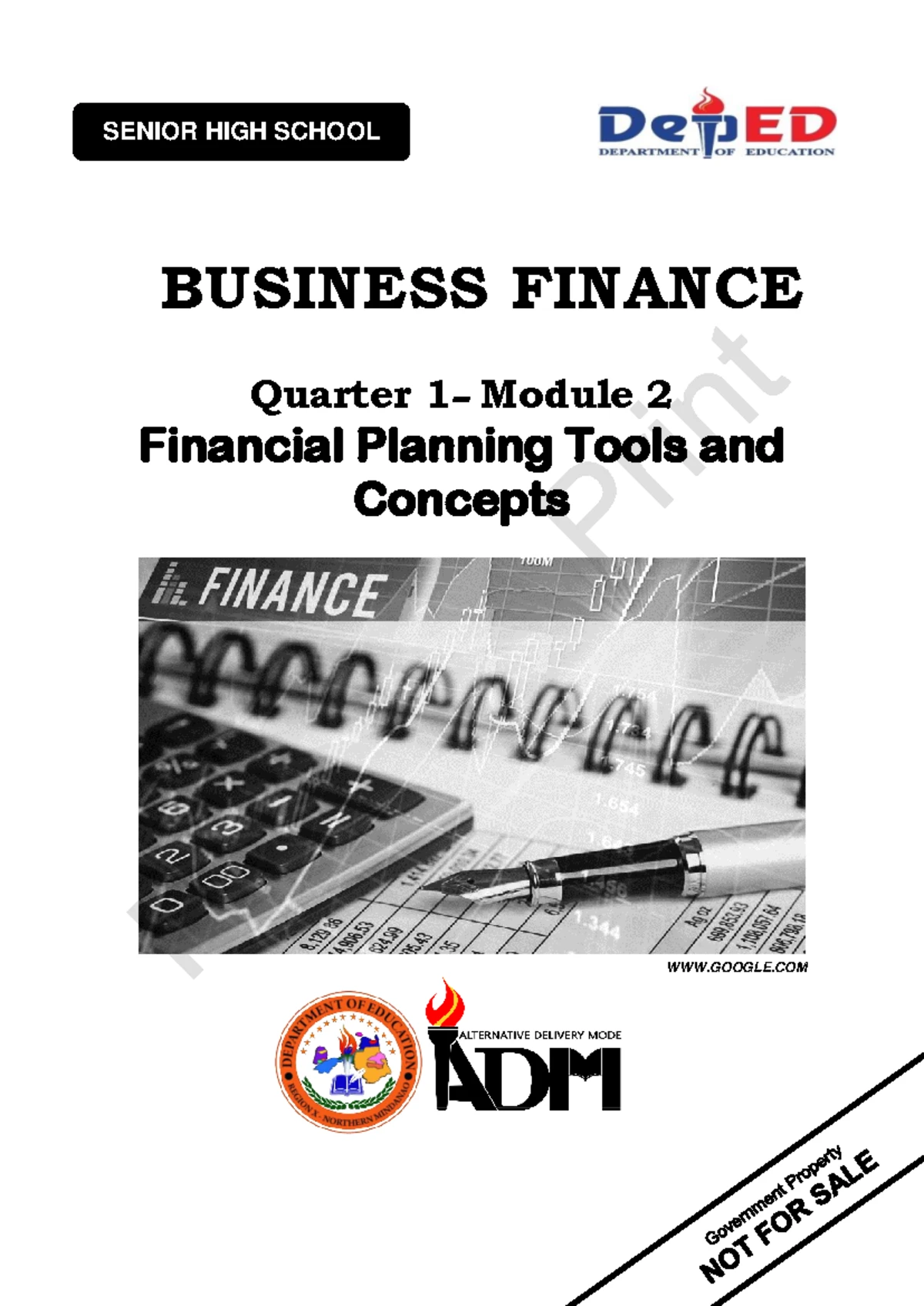 Business Finance 12 Q1 Mod2 Financial-Planning-tools-and-concepts V5 ...