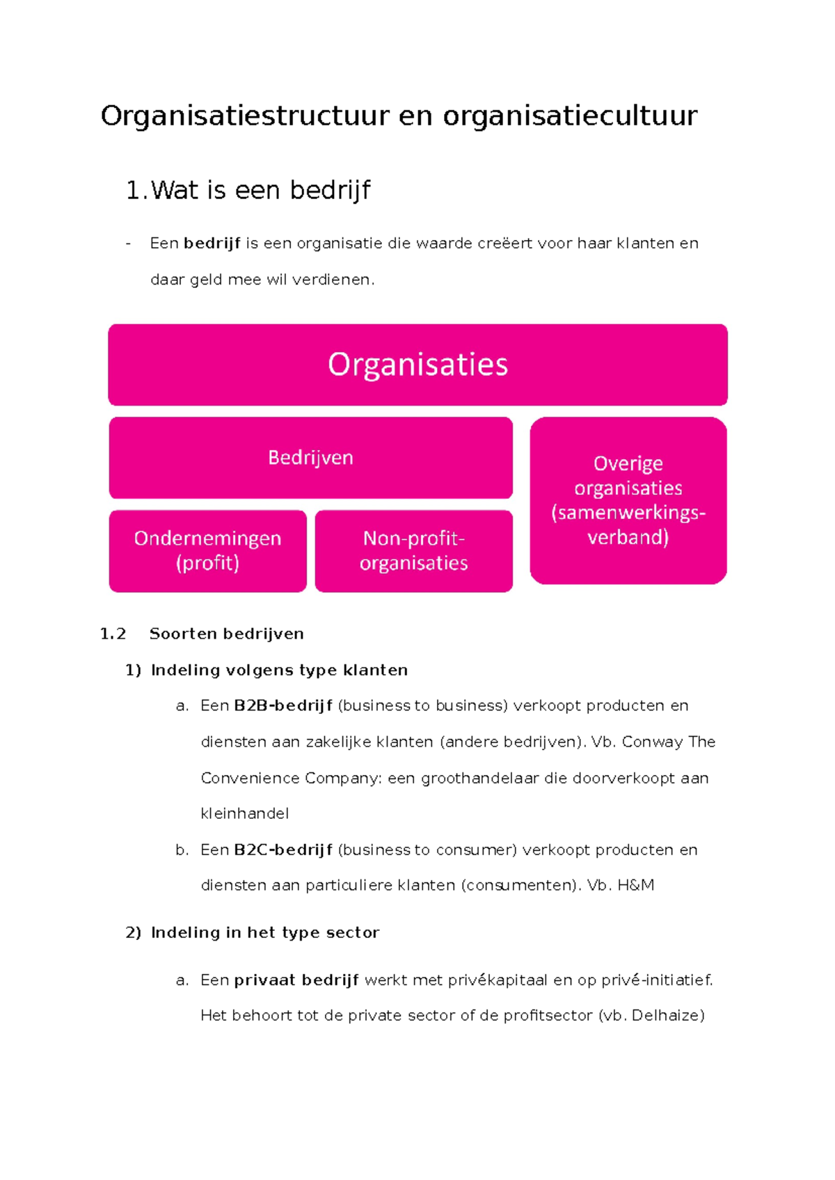 Organisatiestructuur en Cultuur in Bedrijven - Management Essentials ...