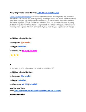 Understanding Gmail’s Terms of Service A Complete Guide - Understanding Gmail’s Terms of Service ...