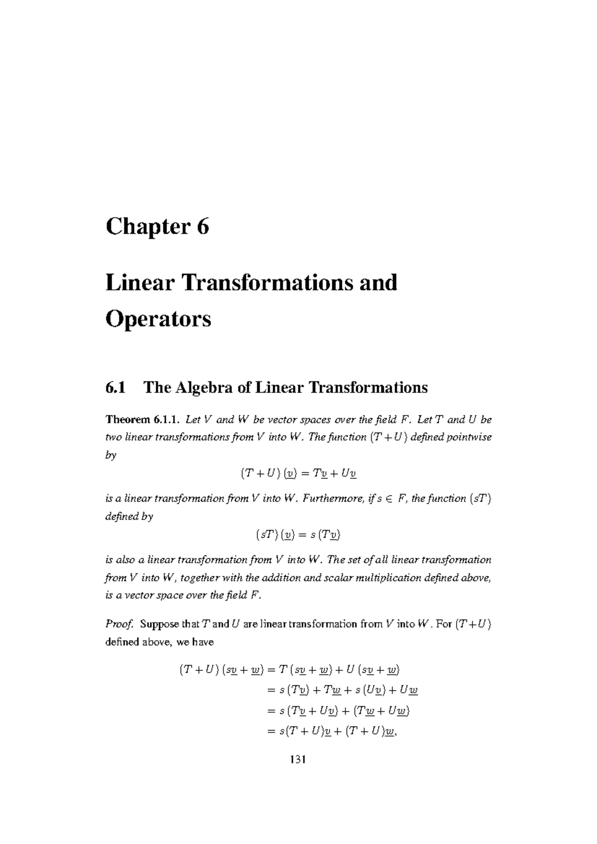 M290 Final Exam Notes: Chapter 6 - Linear Transformations & Matrices ...