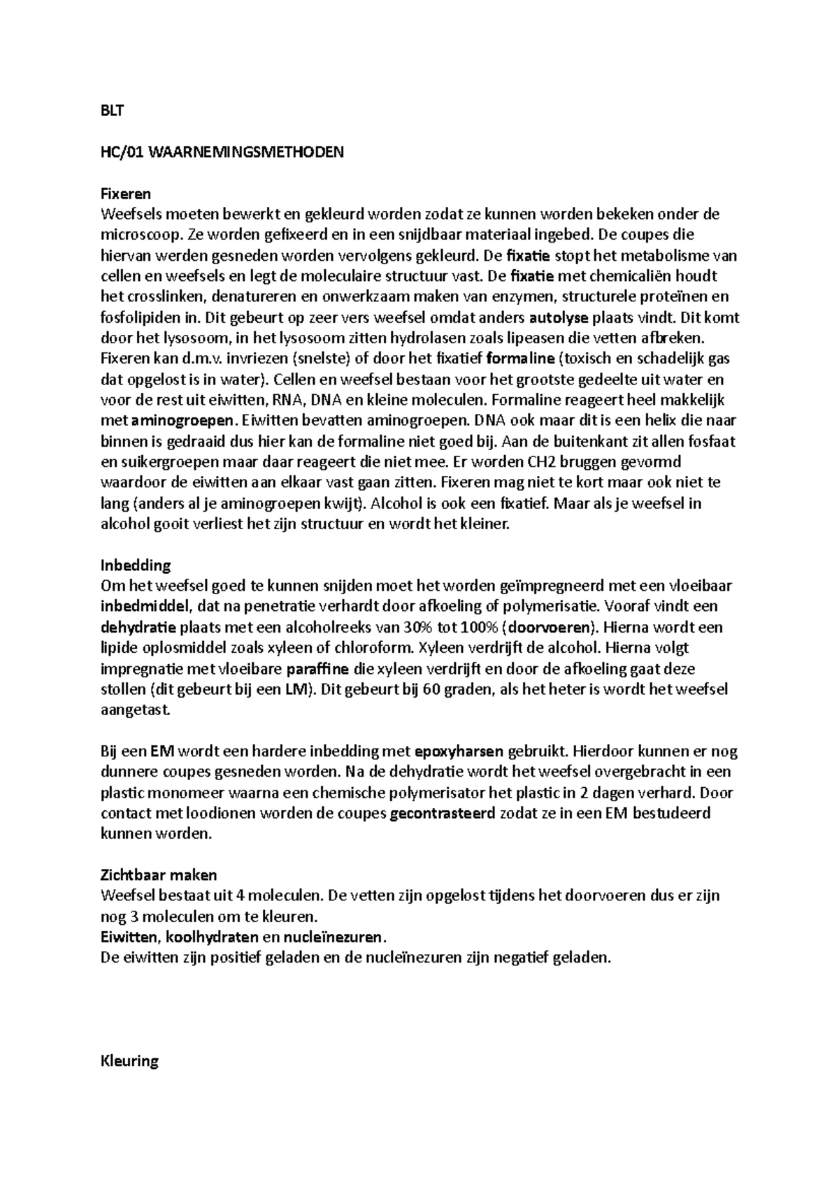 Epitheel samenvating - EPITHEEL Welke typen epitheel zijn er en waar ...
