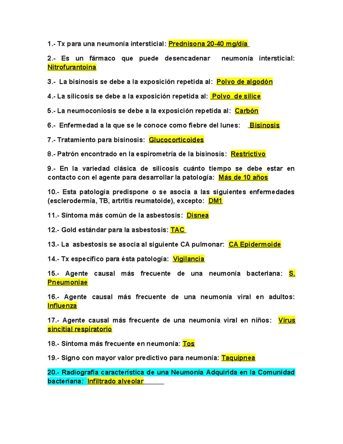 Fenotipos semiológicos de las facies en enfermedades pulmonares ...
