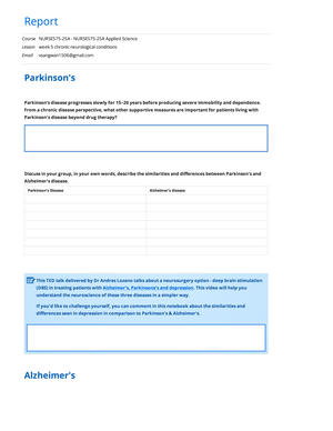 N302 Mental Health Revision - Mental Health: 1. Mental status ...