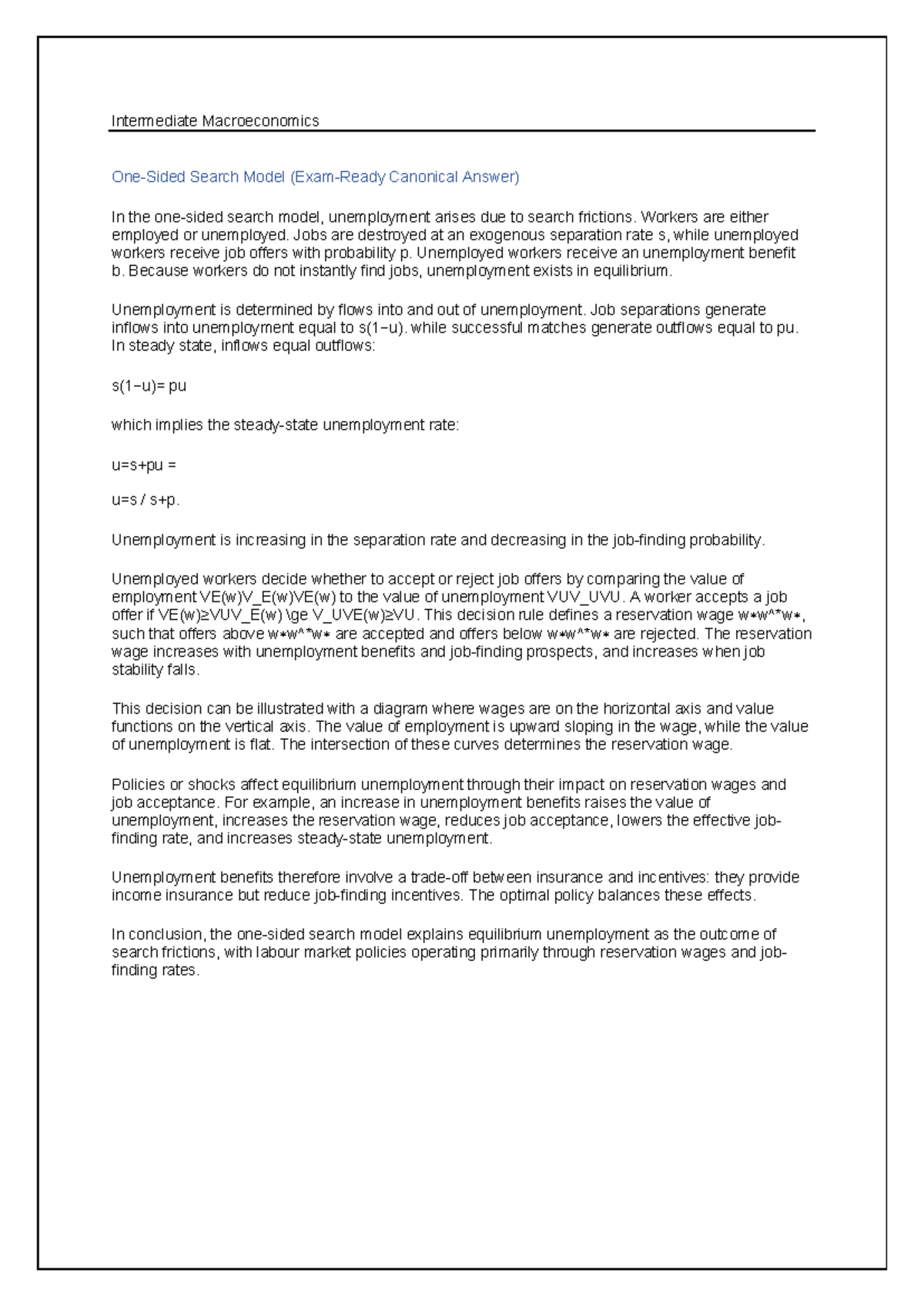 Intermediate Macroeconomics 202A - Intermediate Macroeconomics One ...