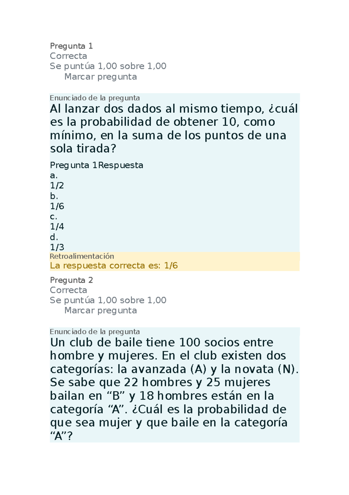 Prueba 2 de Estadística: Preguntas y Respuestas - Studocu