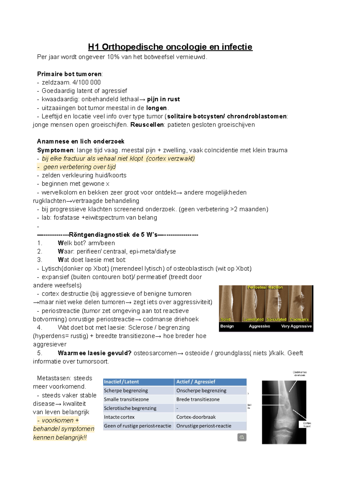 WDD-3 - Orthopedic Oncology & Infection: Key Concepts and Diagnostics ...
