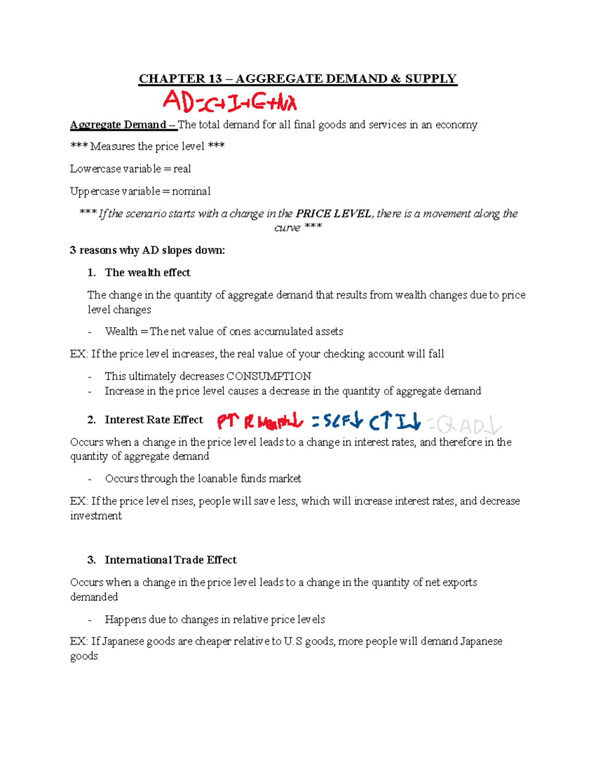 Macro 3 Review: Aggregate Demand & Supply, Fiscal and Monetary Policy ...