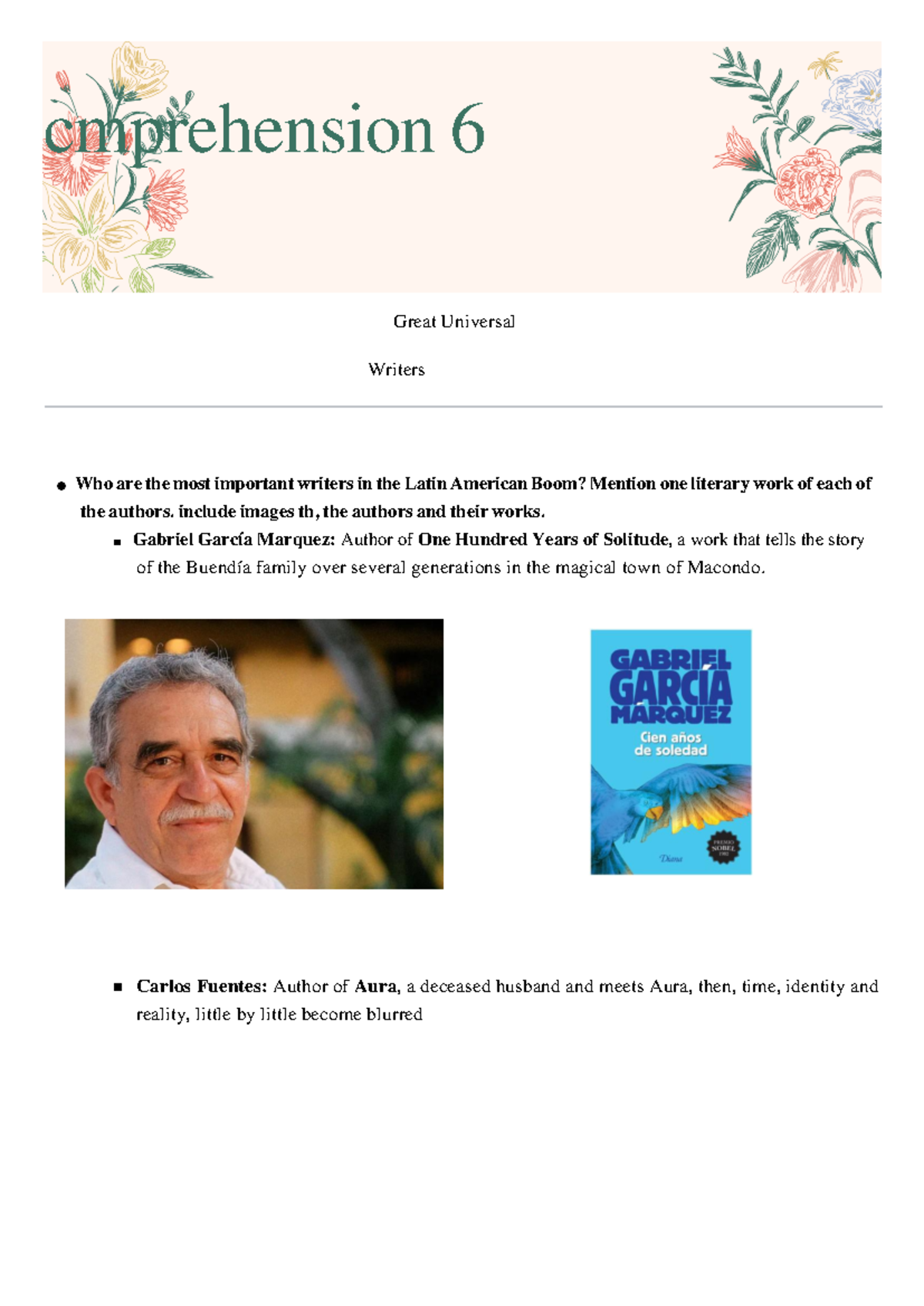 Reading 65 - Jjeje - Great Universal Writers Who are the most important ...