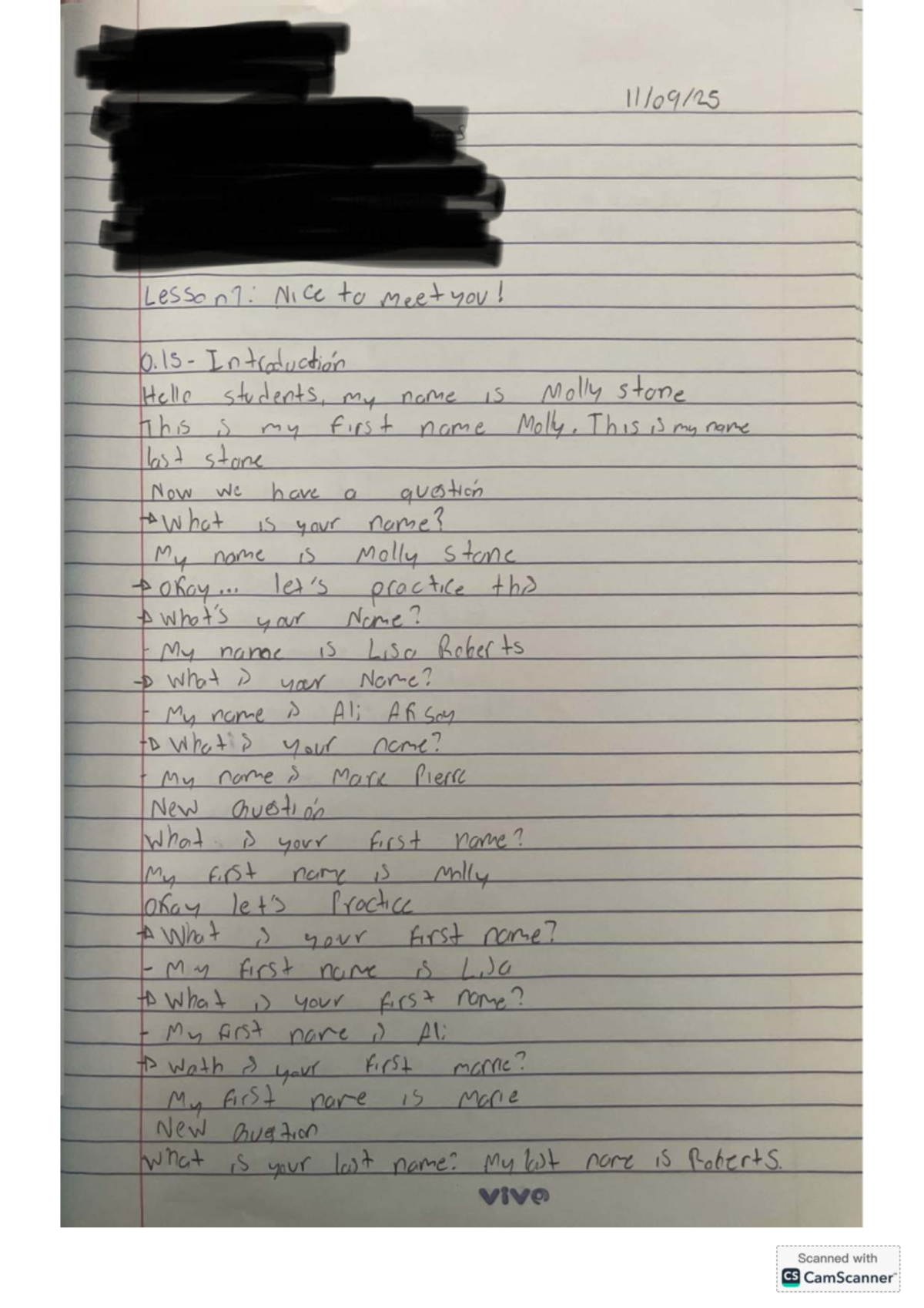 Inglés Lesson 1: Introductions and Basic Conversations - Studocu