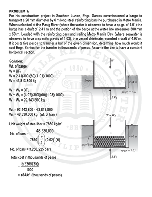Example square ftg case2 - SQUARE FOOTING (CASE 2) PROBLEM 1: A square column footing is to ...