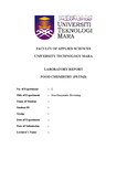 Introduction to Food Science and Technology - FST437 - UiTM - Studocu