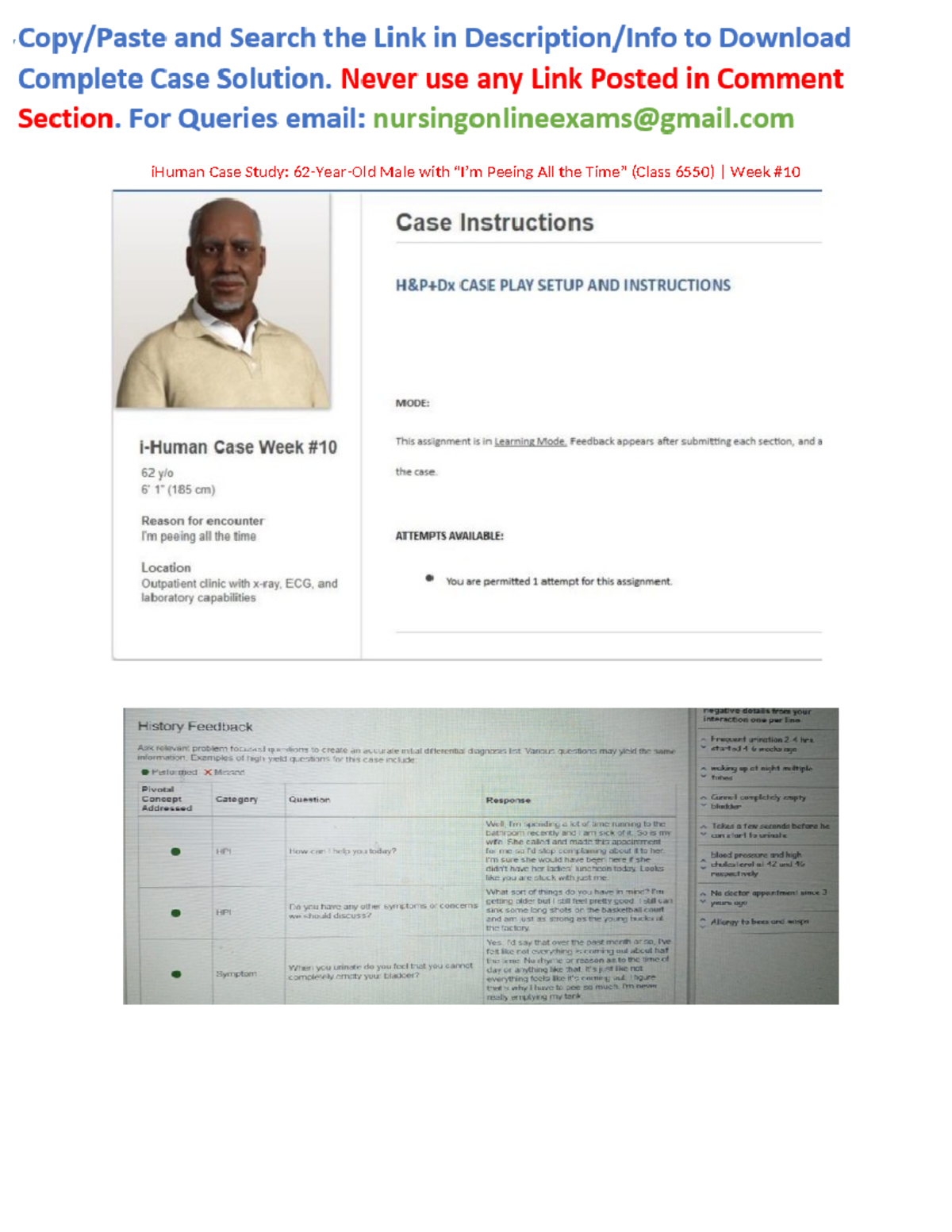 Ace Your i Human Assignment Complete Case Study (Class 6550, Week 10 ...