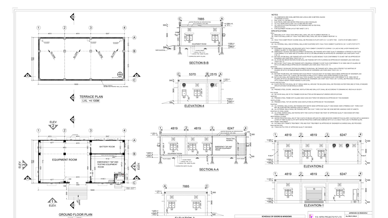 Control Room Building Specifications: R.C.C. Slab & Waterproofing - Studocu