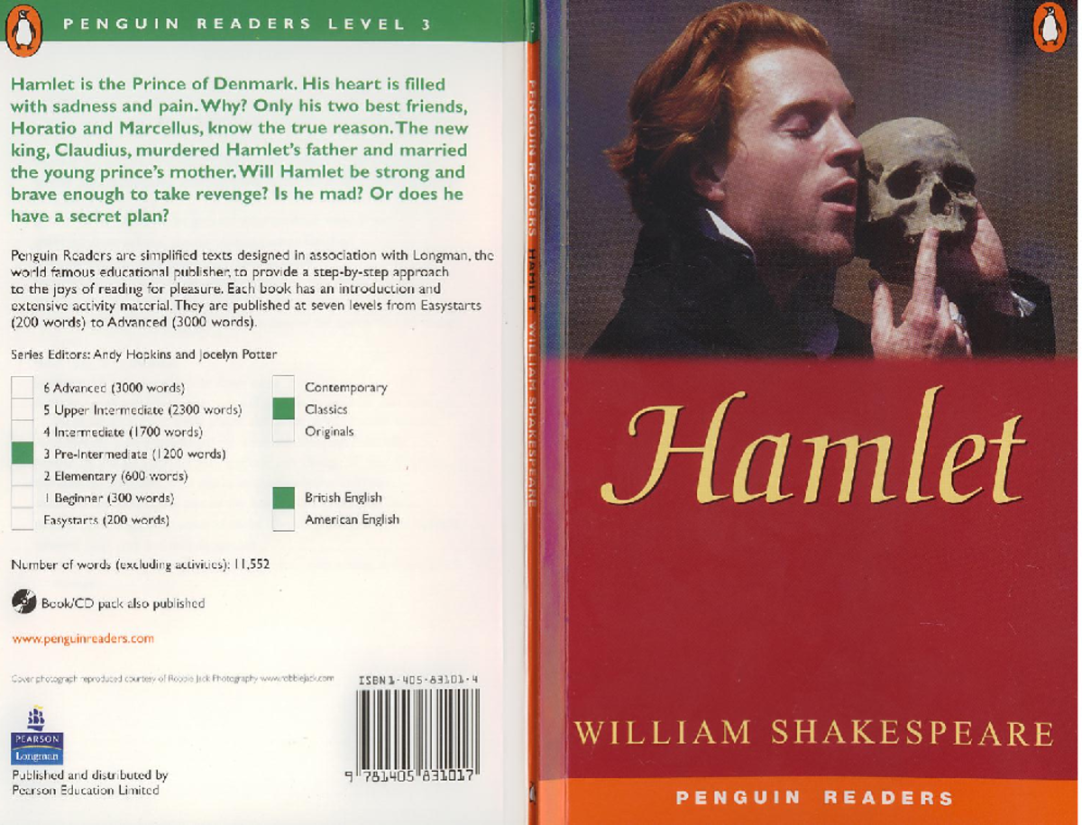 Level 3 - Hamlet Study Guide - Penguin Readers - Studocu
