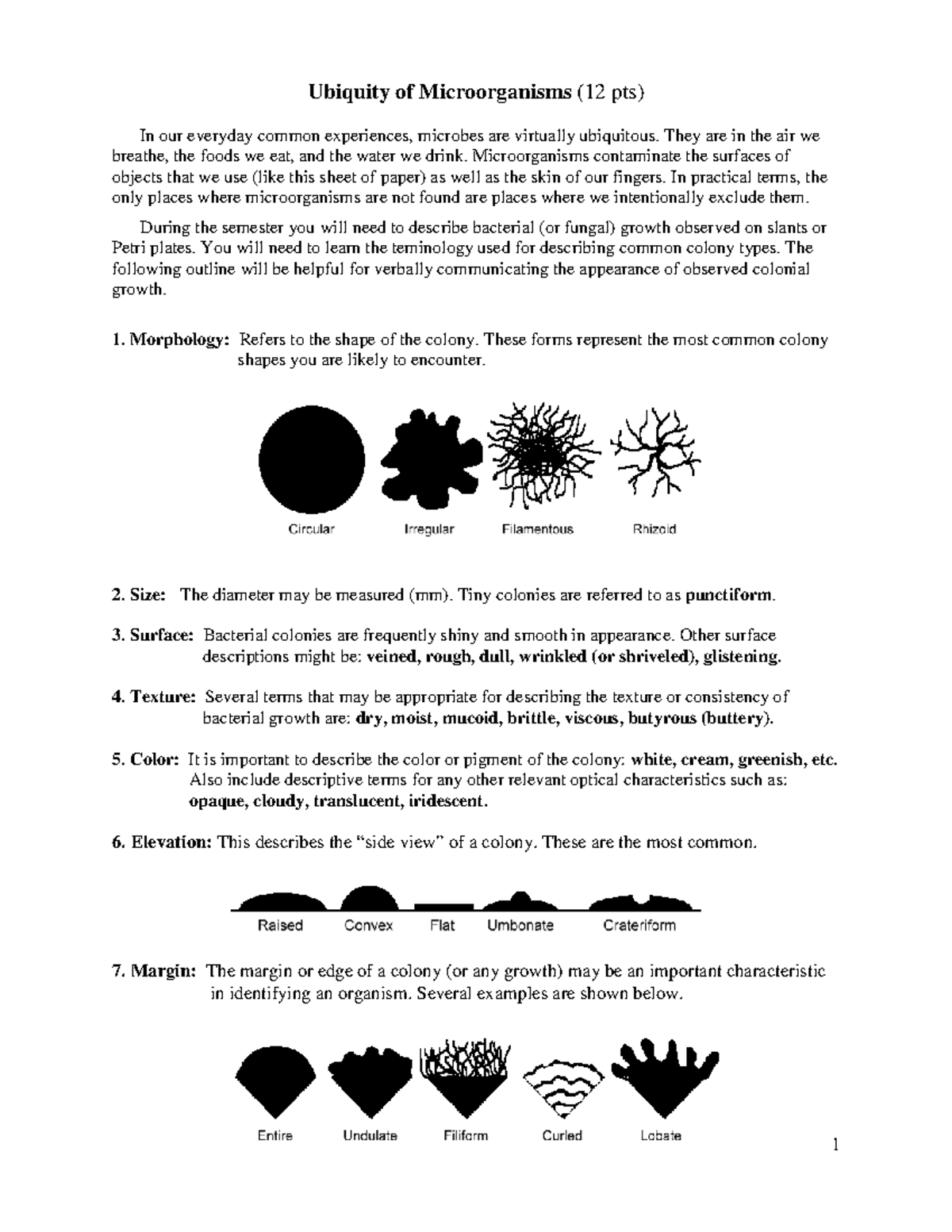 Ubiquity Of Microorganisms Bacteria Solved UBIQUITY OF MICROORGANISMS