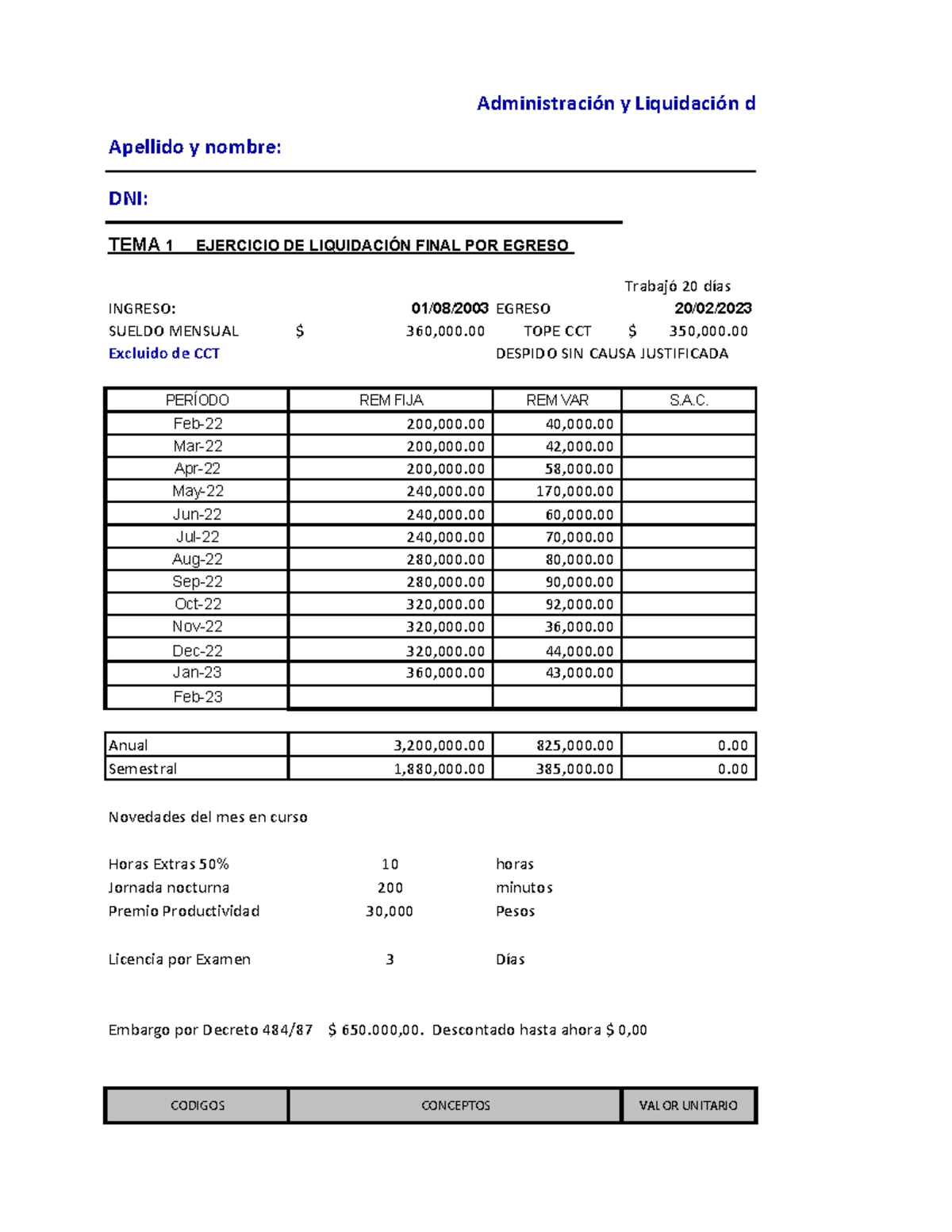 Ejercitación ALSJ 2023 2da Parte 17 06 resueltos - Apellido y nombre ...