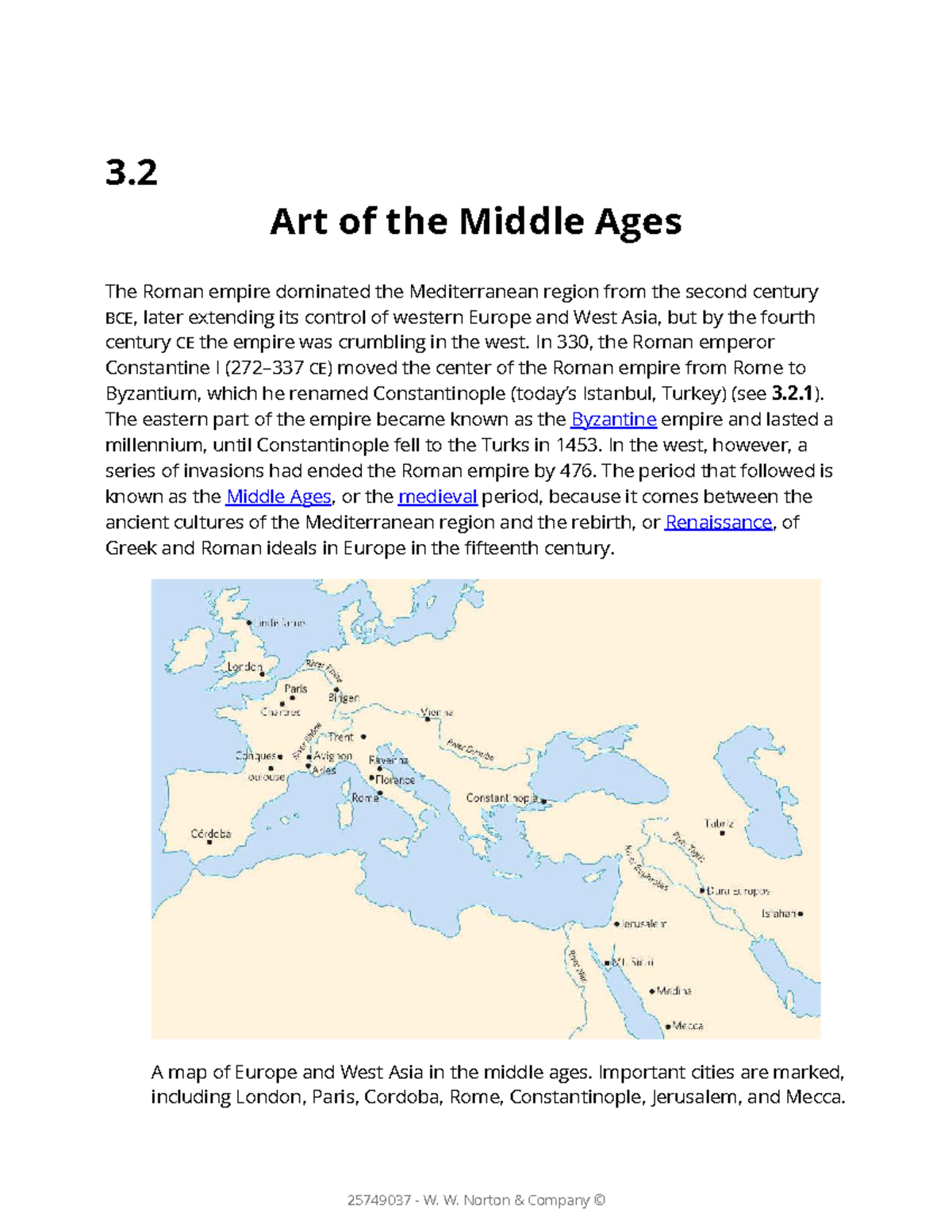 Art of the Middle Ages: Manuscripts, Churches, and Pilgrimages (3.2 ...