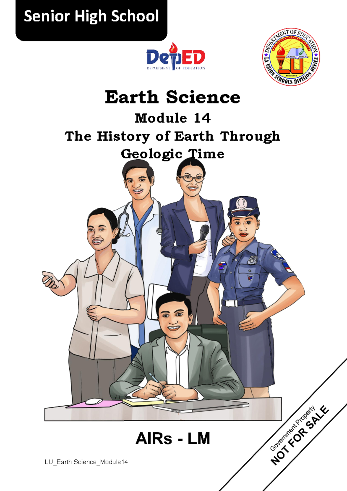 Quarter 2 Earth Science Module 14: History of Earth Through Geologic ...