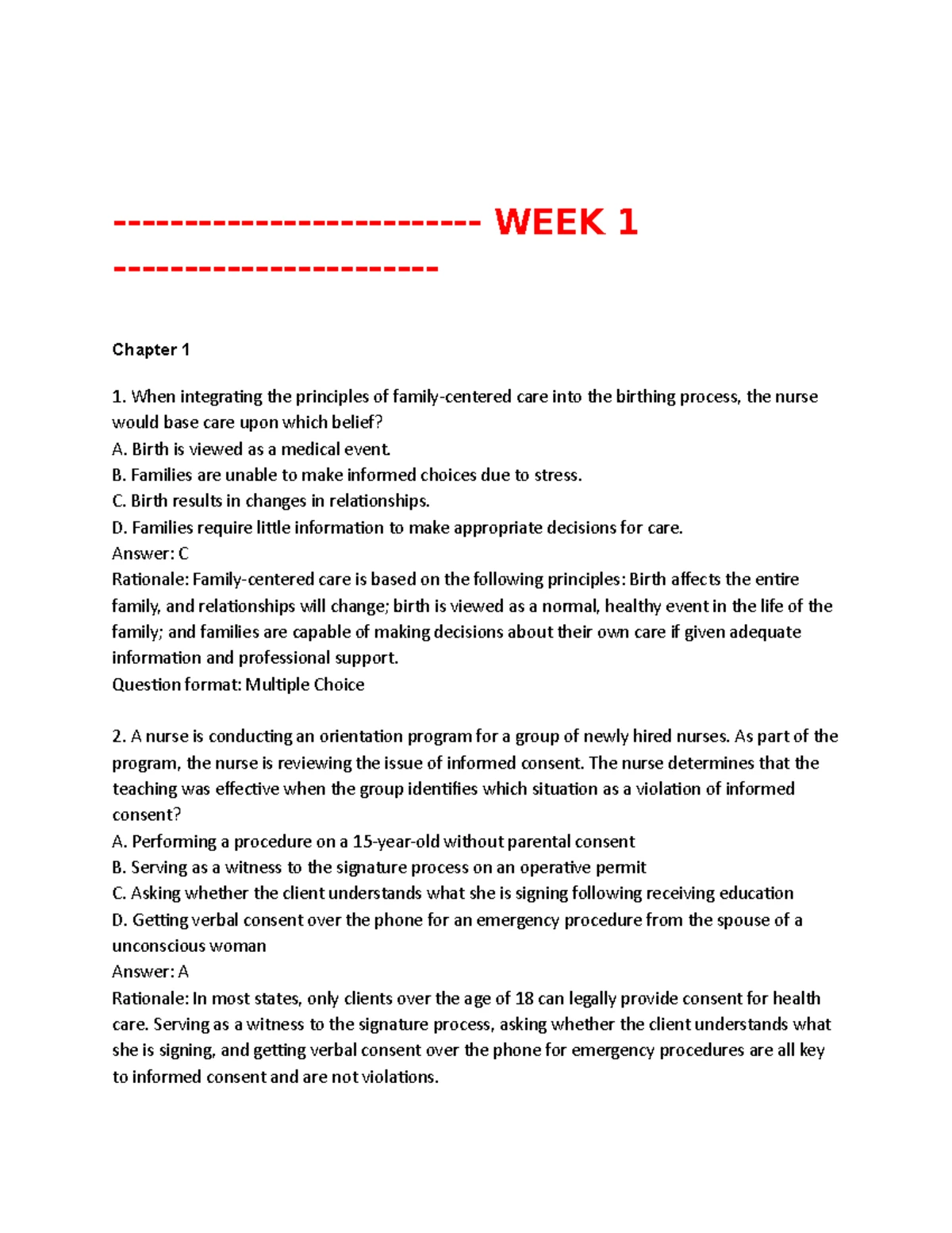 NurseLogic Advanced Priority Setting Frameworks (RN_CMS_OP 2007) - Studocu