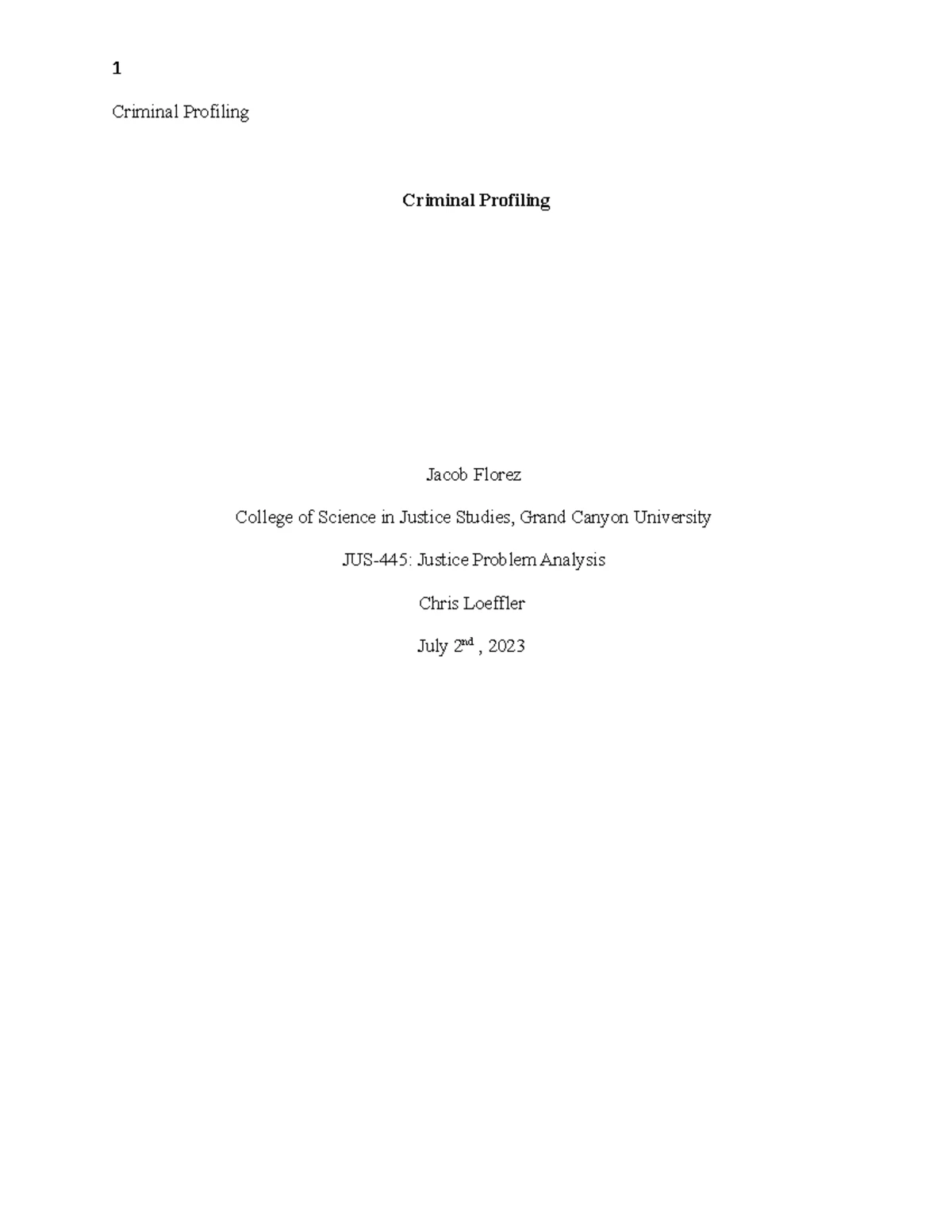 Criminal Profiling & Behavioral Analysis: The Gary Ridgway Case Study ...