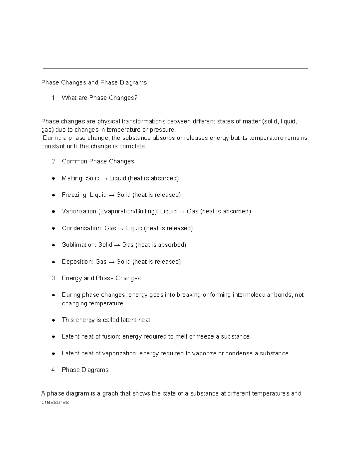Phase Changes and Phase Diagrams - 3: Understanding States of Matter ...