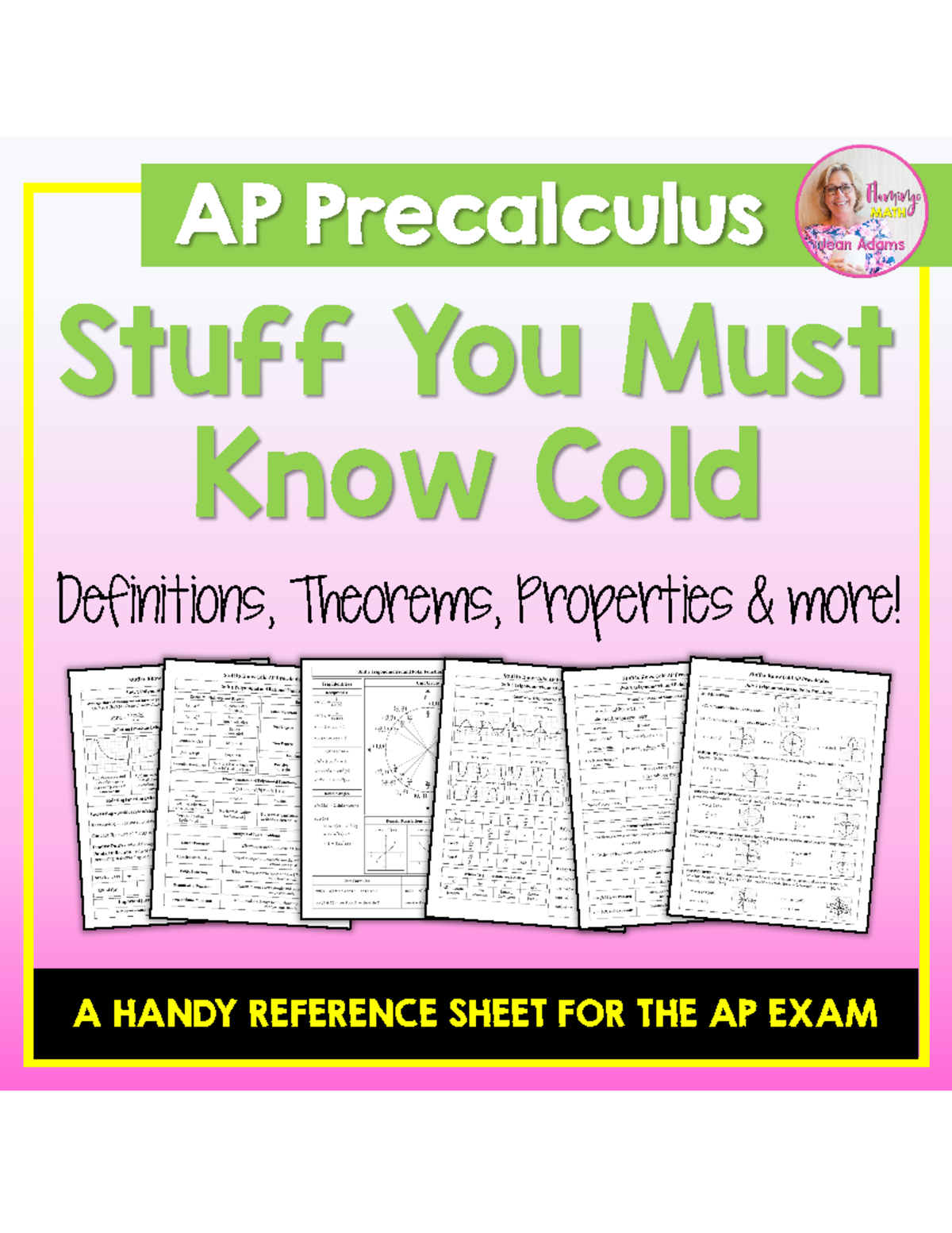 APPC Precalculus Reference for the AP Exam - Studocu