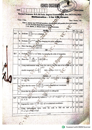 VTU Model question answers (1)pdf - SET- Design Thinking supports in a ...