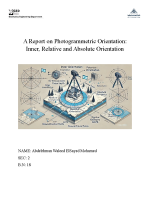Space Intersection by Collinearity - The procedure is known as space ...